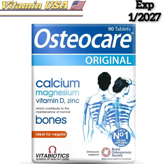 Jual Vitabiotics Osteocare Original 90 Tablets Best | Shopee Indonesia