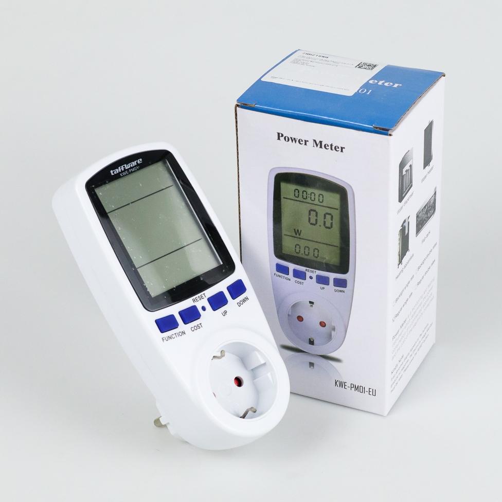 Jual Kiyos Pengukur Listrik KWH Digital Power Meter Volt Ampere Watt Meter Stop Kontak KB004 ...