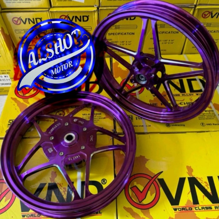Jual VELG RACING VND V SPEED GEN 2 YAMAHA MIO SMILE SOUL GT MIO GT FINO ...