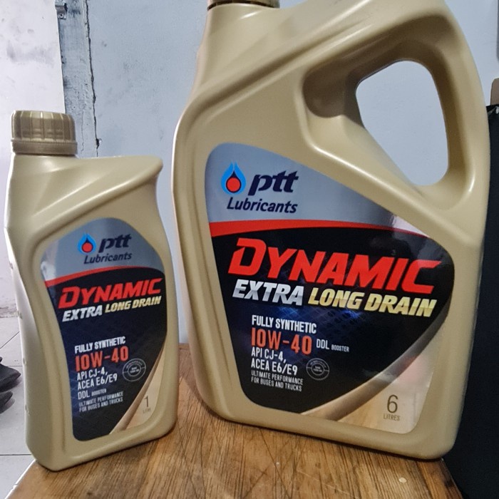 Jual New Ptt Dynamic Commonrail Eld Sae 10W40 Cj-4 61 Liter Terbaru | Shopee Indonesia