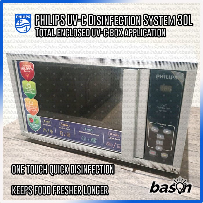 Jual PHILIPS UVC Disinfection System 30L 30W - total enclosed application | Shopee Indonesia