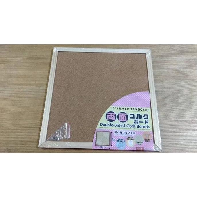 Jual Daiso Cork Board 30x 40cm 20x30cm Papan Tempel Gabus | Shopee ...