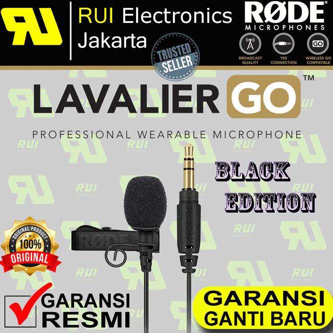 Jual RODE Lavalier GO omnidirectional lavalier Microphone for wireless ...