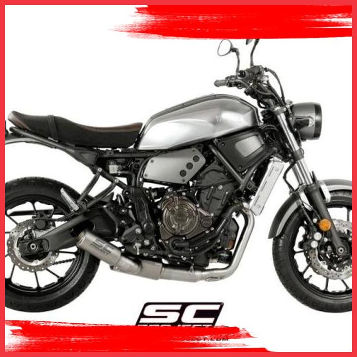 Jual (ISL) SC PROJECT KNALPOT CRT STAINLESS YAMAHA MT07 XSR 700 FULL ...