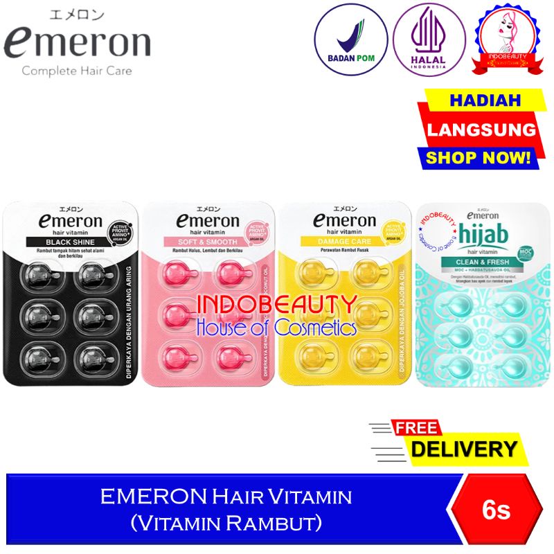 Jual EMERON Hair Vitamin Rambut | Shopee Indonesia