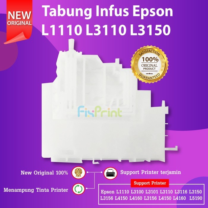 Jual Jual!! Tabung Tinta Infus Printer L1110 L3100 L3110 L3116 L3150 ...