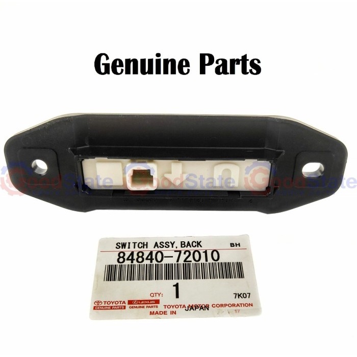 Jual New Ori 84840-72010 Switch Assy Back Door Opener Toyota Alphard ...