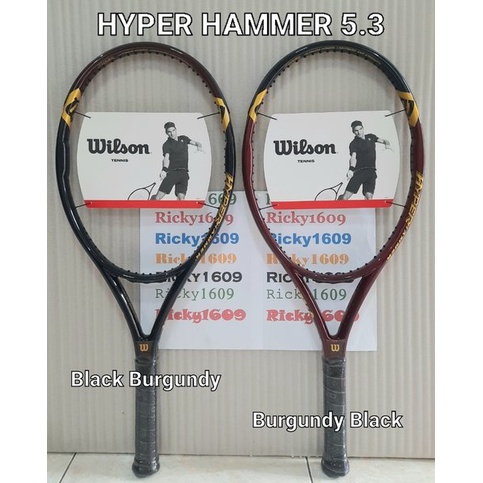 Jual raket tenis wilson hyper hammer 5.3 | Shopee Indonesia