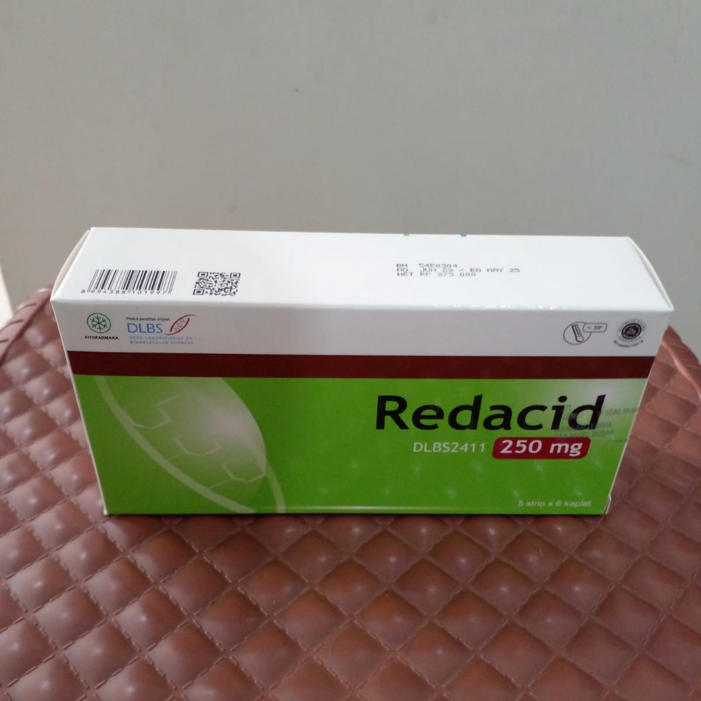 Jual Redacid 250 Mg (1 Box = 5 Strip = 30 pcs) | Shopee Indonesia