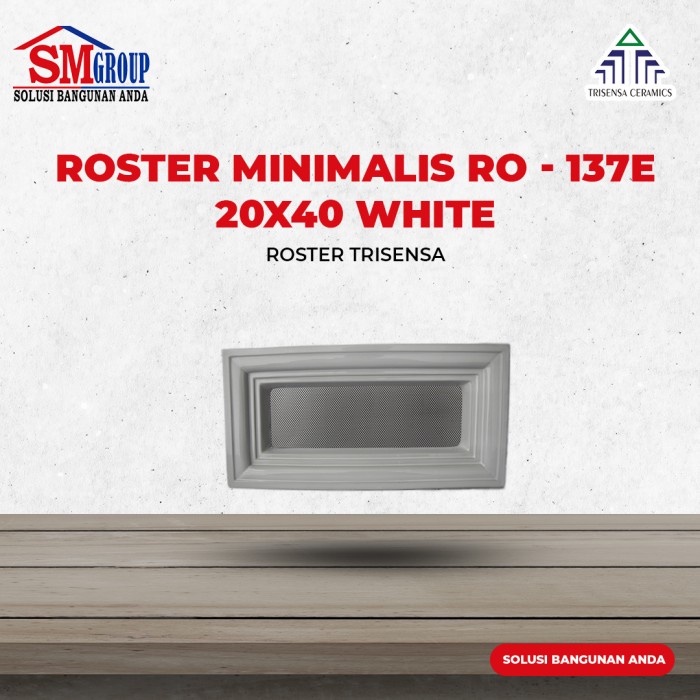 Jual favorit] Roster TRISENSA 20X40 Minimalis RO-137E Loster Kawat ...