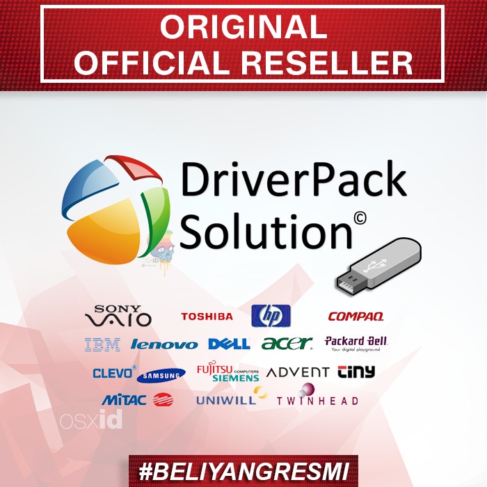 Jual DriverPack Solution 17.7.47 - Update Terbaru (USB Flashdisk 16GB) | Shopee Indonesia