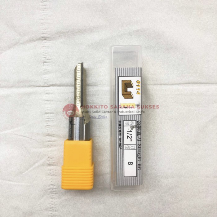Jual Straight Bits Arden Router 1/2 inch, 1/2 x 8mm x 30 -Lulas G ...