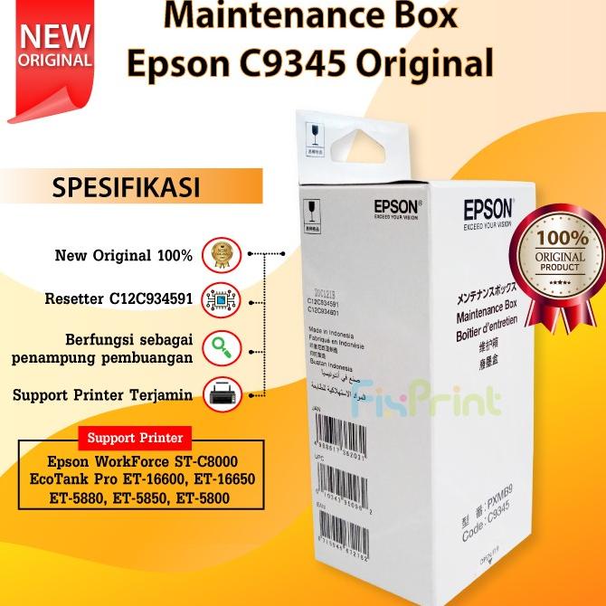 Jual Epson C9345 Maintenance Box L15150 L15160 Pembuangan Printer ...