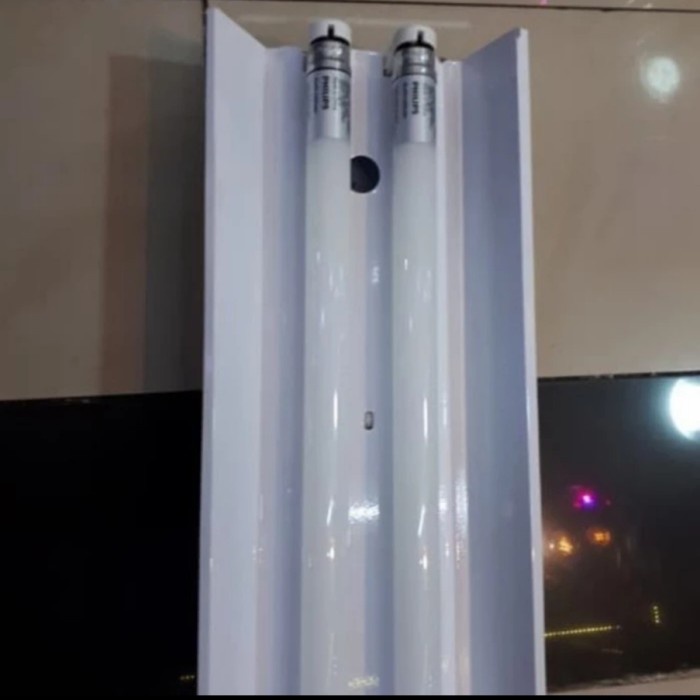 Jual Kap Tko Lampu Tl Led T8 2 X 36 Watt 2 X 18 Watt Led 2 X 16 Watt ...