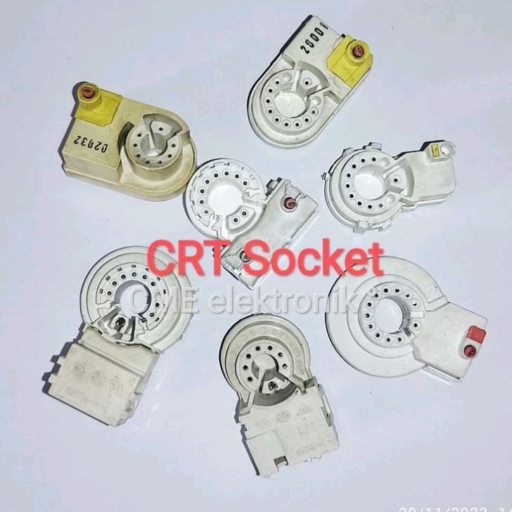 Jual CRT Socket / Soket RGB Cabutan / Socket CRT / Leher Besar Dan ...