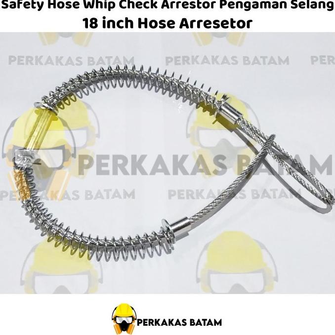 Jual Berkualitas Whip Check 18inc safety hose pengaman selang hose ...