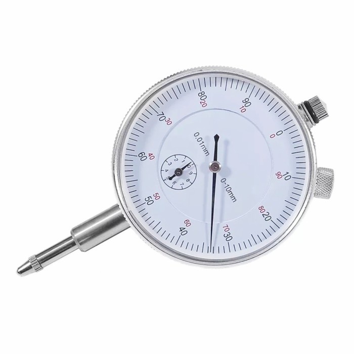 Jual Dial Indicator Resolusi 0.01Mm Dial Gauge Skala 0-10Mm Kode Lc134 | Shopee Indonesia