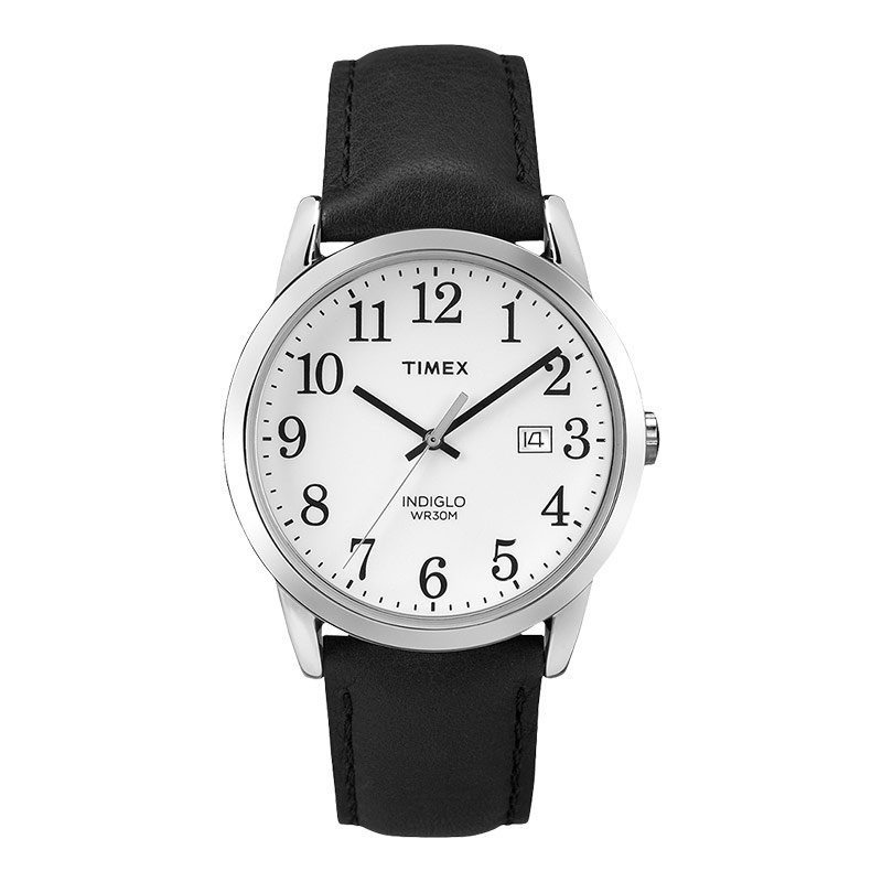 Jual Jam Tangan Pria Timex Easy Reader TW2P75600 Indiglo White Dial ...