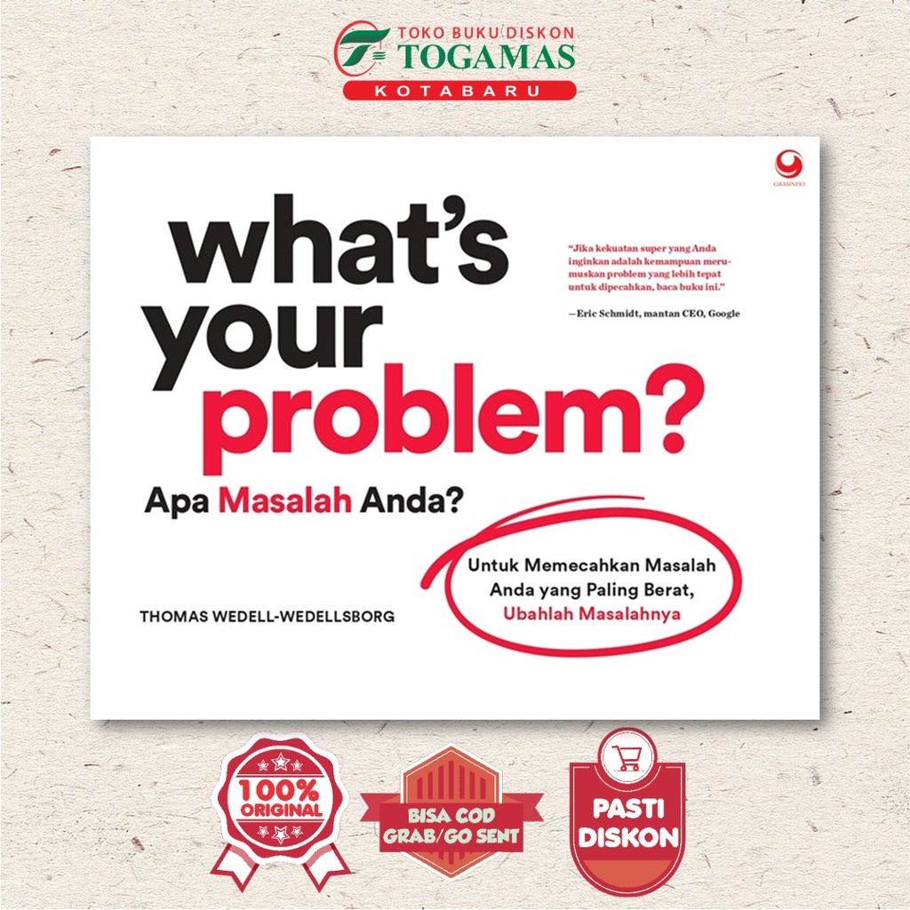 Jual What`S Your Problem? - Thomas Wedell Wedellsborg | Shopee Indonesia