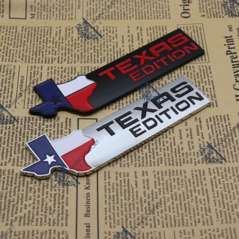 Jual Emblem 3D Jeep Texas Edition / Emblem Metal Badge Texas Edition ...