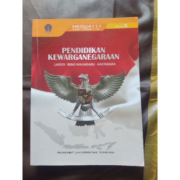 Jual Buku Materi Pokok BMP Edisi 3 PENDIDIKAN KEWARGANEGARAAN oleh Lasiyo, Reno Wikandaru, dan ...