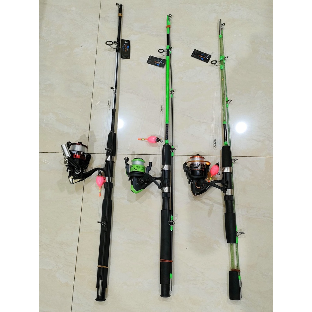 Jual [EXCLUSIVE] BEST QUALITY Joran Set 3 Varian Bahan Fiber Dan Reel ...