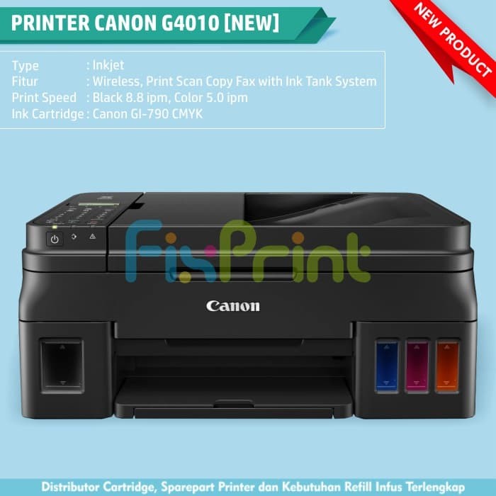 Jual Printer Canon Pixma G4010 Wireless All-In-One (Print-Scan-Copy-Fax ...
