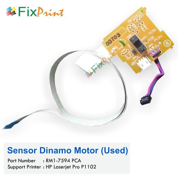 Jual Sensor Motor + Kabel Flexible Rm1-7594 Pca Hp Laserjet P1102 ...