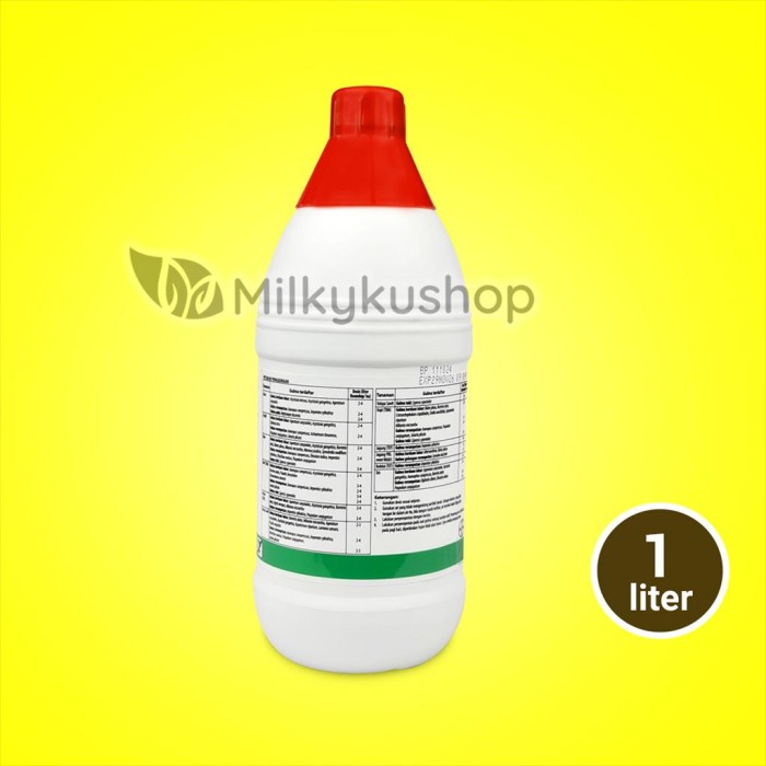 Jual ROUNDUP 486SL HERBISIDA OBAT PEMBASMI RUMPUT LIAR & GULMA 1 LITER ...