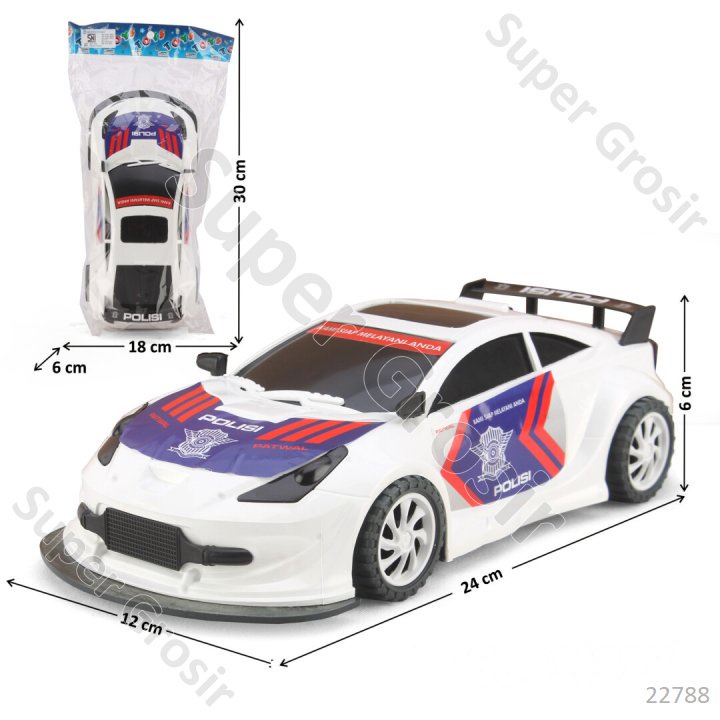 Jual Mobil Sedan Polisi 24 cm F/C Polisi | Shopee Indonesia