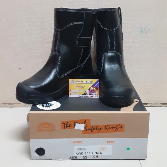 Jual Sepatu Safety King's KWD 805X Hitam / Safety Shoes Kings Original ...
