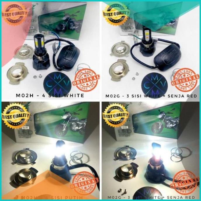 Jual LAMPU LED MOTOR RTD M02G 3 SISI 40watt / M02H 4 SISI 42watt ...