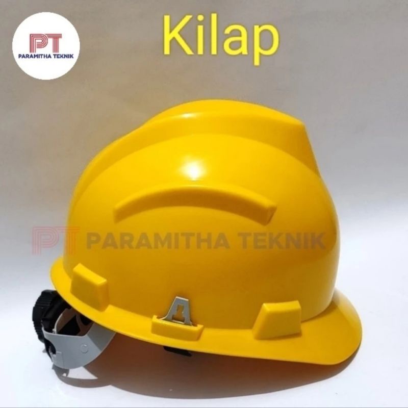 Jual Helm proyek safety / model putar fastrack tali dagu / safety ...