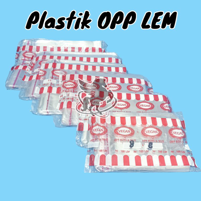 Jual isi 100PCS OPP ROTI - PLASTIK OPP LEM KEMASAN ROTI DONAT KUE 9X9 ...