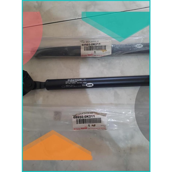 Jual shock bagasi innova 2008 2009 2010 2011 2012 2013 2014 2015 ori ...