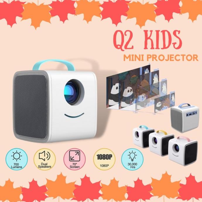 Jual Mini Proyektor Portable Full HD 1080 LED Mini Projector HDMI ...