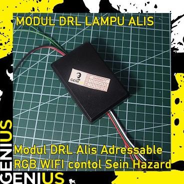 Jual Modul DRL Alis WIFI Addressable RGB Animation Running Sein Hazard | Shopee Indonesia