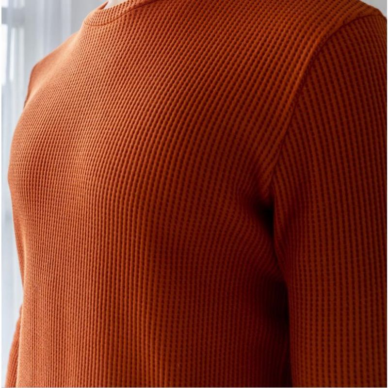 Jual Baju Kaos Pria Raffle Lengan Panjang / Kaos Pria Bahan waffle ...