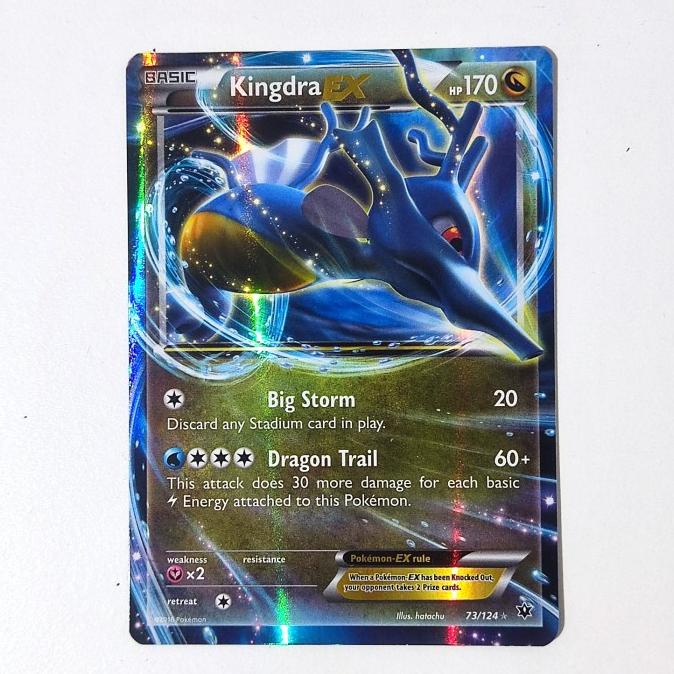 Jual Kingdra EX 73/124 - XY: Fates Collide Holo Pokemon Card English ...
