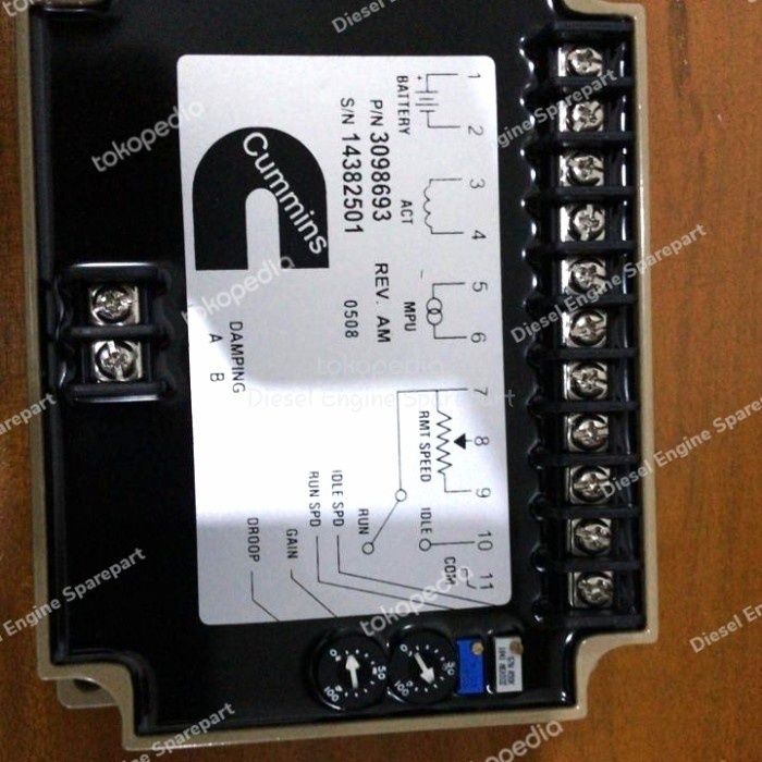 Jual 3098693 CONTROL GOVERNOR CUMMINS | Shopee Indonesia