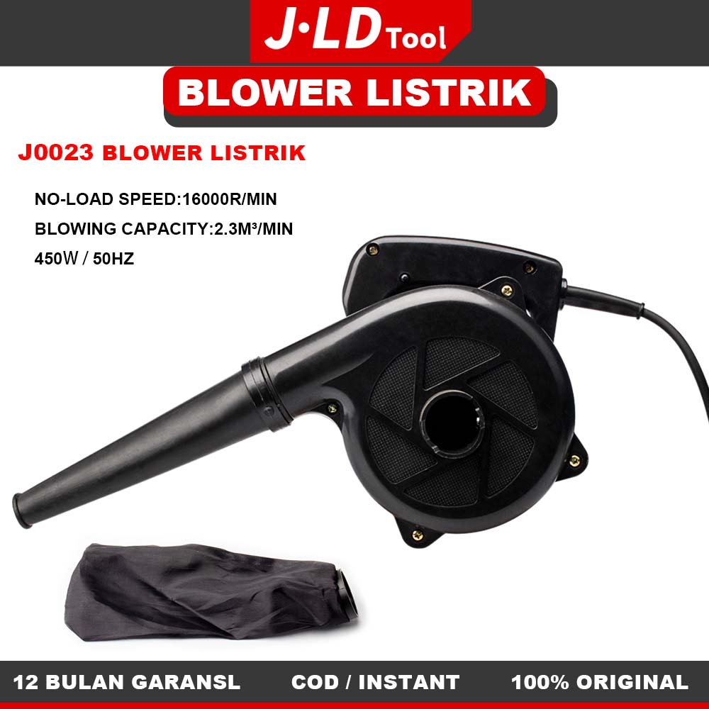 Jual JLD 450W blower listrik hand blower Mesin Blower Tangan Baterai ...
