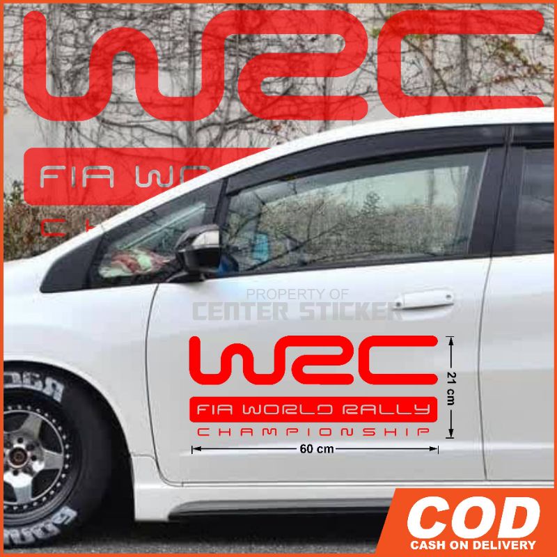 Jual STIKER CUTTING MOBIL WRC WORLD RALLY CHAMPIONSHIP STICKER CUTTING ...