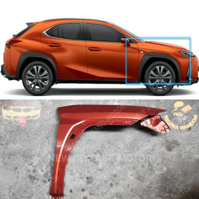 Jual Fender spakbor kanan lexus UX300 2018 2022 original | Shopee Indonesia