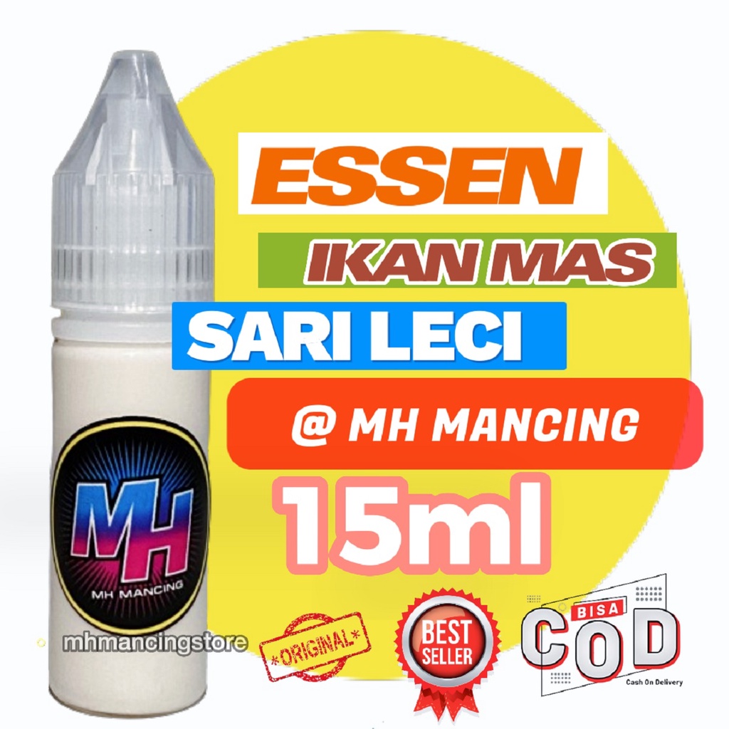 Jual essen ikan mas sari leci mh mancing 15ml | Shopee Indonesia