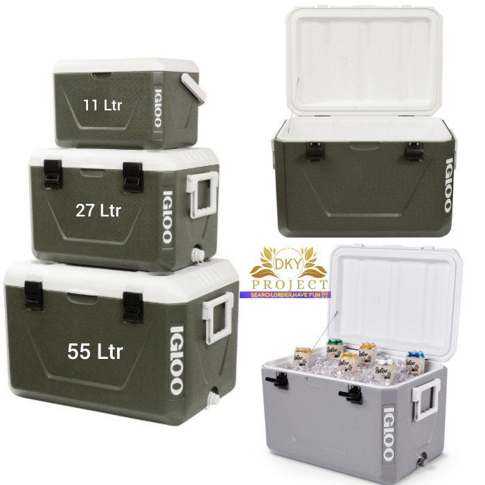 Jual Cooler Box Tempat Kotak Pengawet Suhu Dingin Igloo Nestable 55 Ltr ...