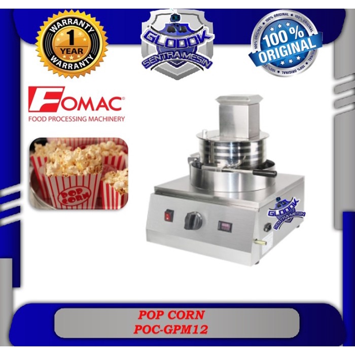 Jual Mesin Popcorn gas POC-GPM12 | Shopee Indonesia