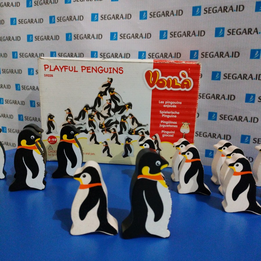Jual Board Game - Playful Pinguins Balancing Game by Voila | Shopee ...