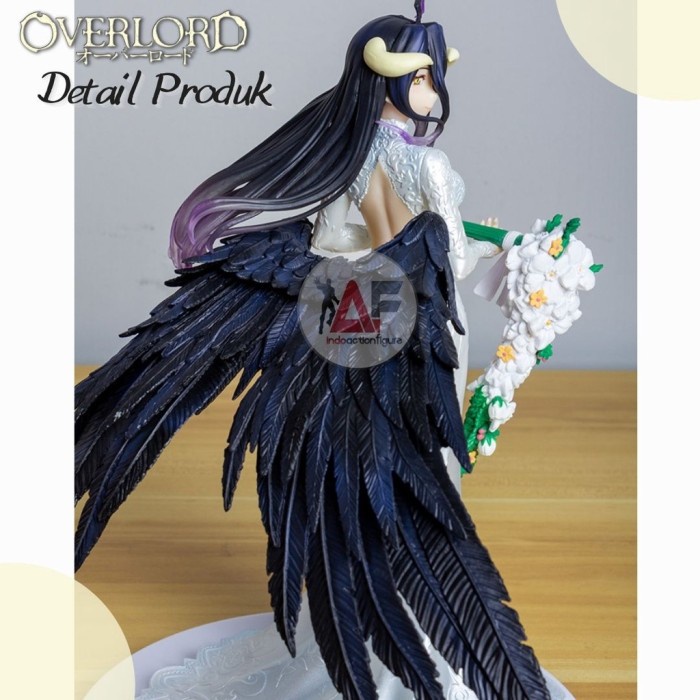 Jual Statue Overlord Albedo Sobin On Wedding Dress Version Original ...