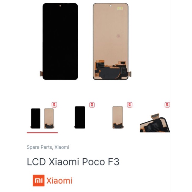 Jual LCD TOUCHSCREEN XIAOMI POCO F3 BLACK | Shopee Indonesia