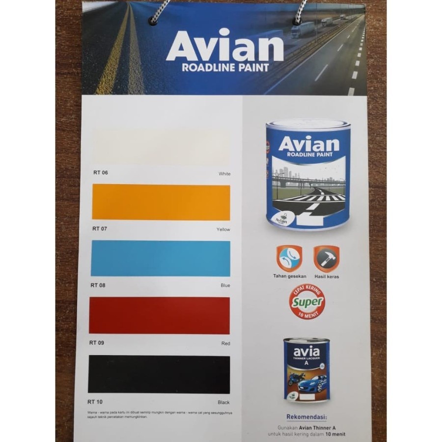 Jual Avian Road Line / Cat Marka Jalan Ukuran 1 Kg / Cat Lantai ...